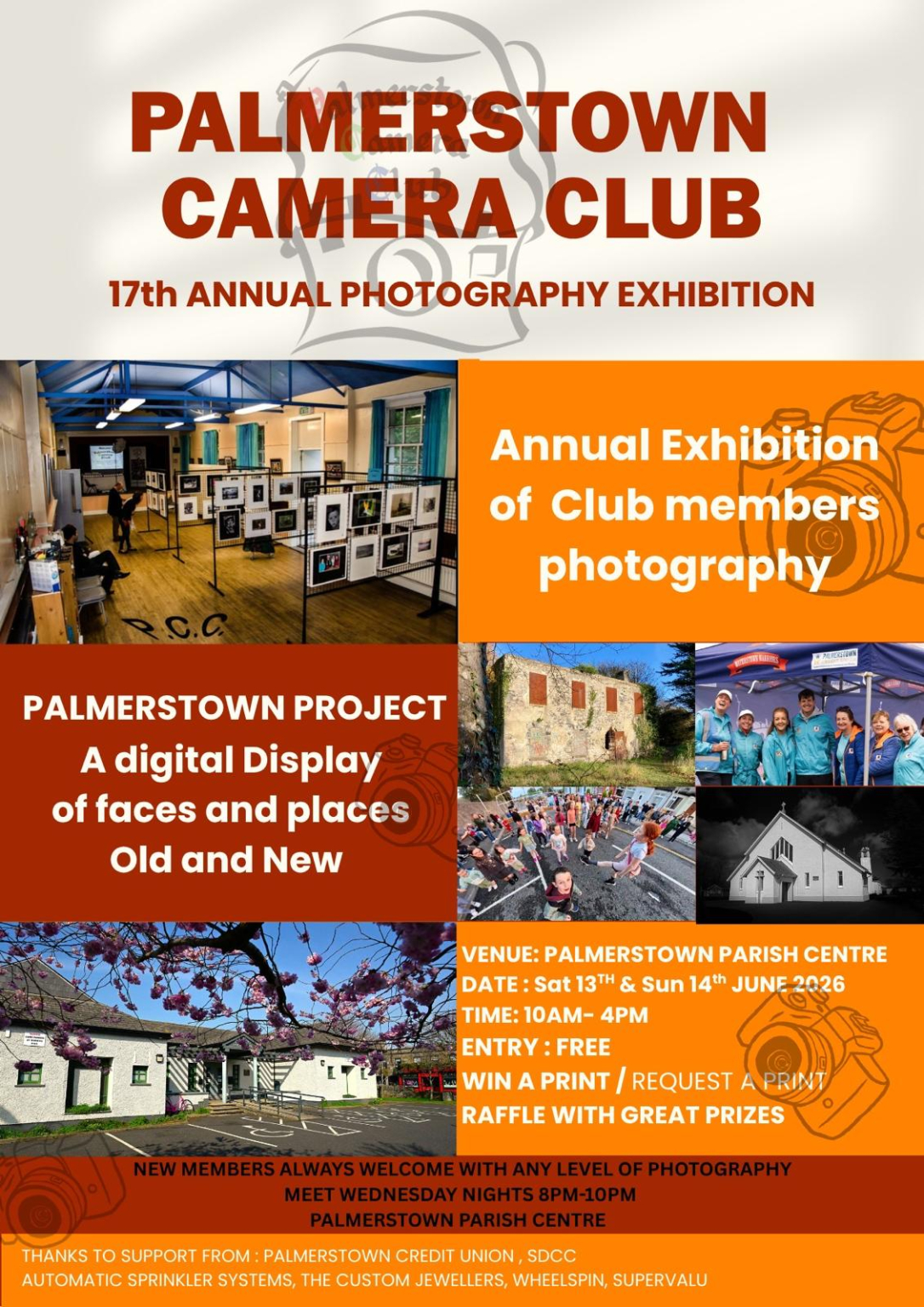 Palmerstown Camera Club Annual Exhibition 12 – 14 Jun 2026 ...